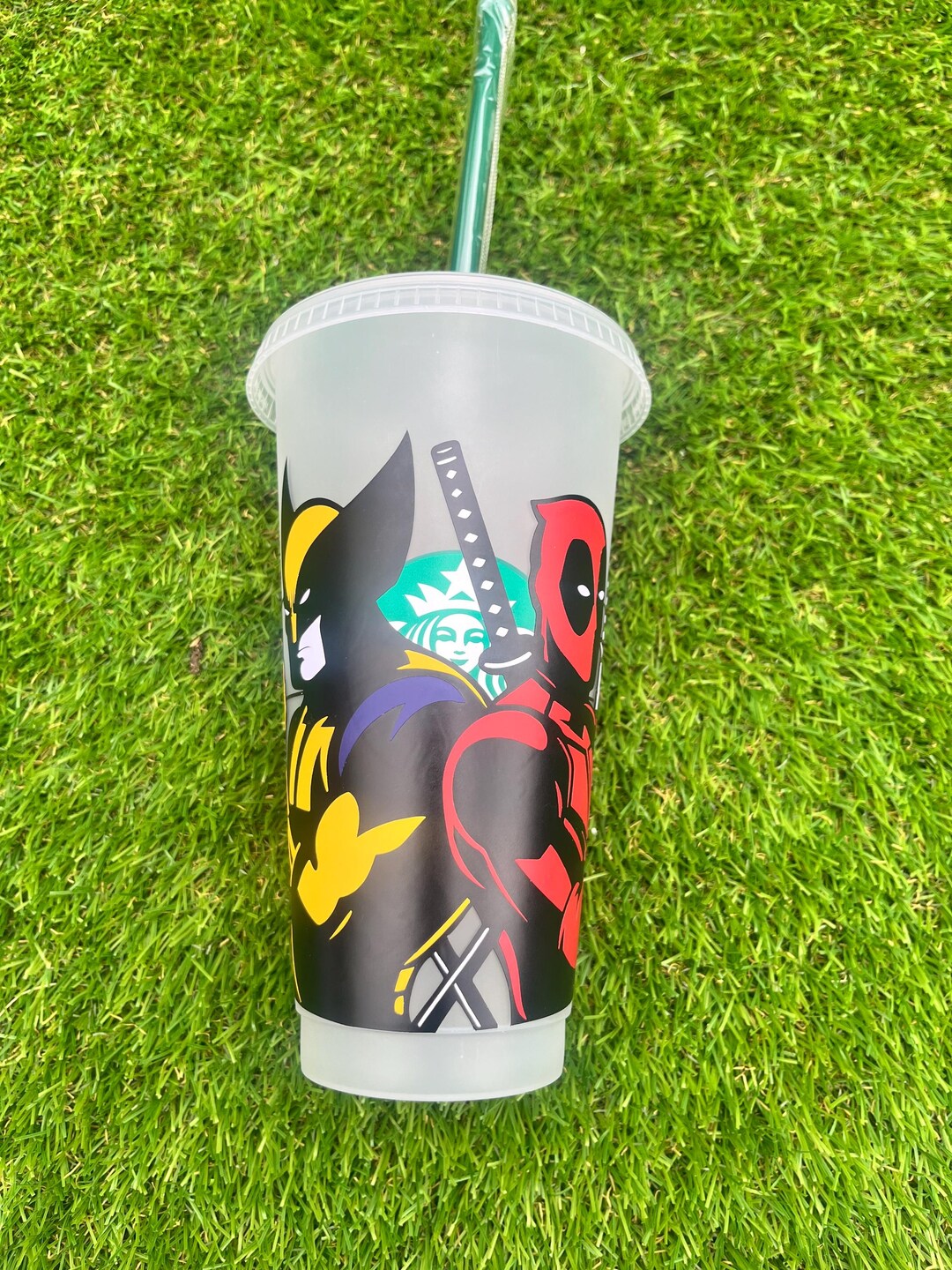 Deadpool & Wolverine Inspired Cold Cup - Etsy