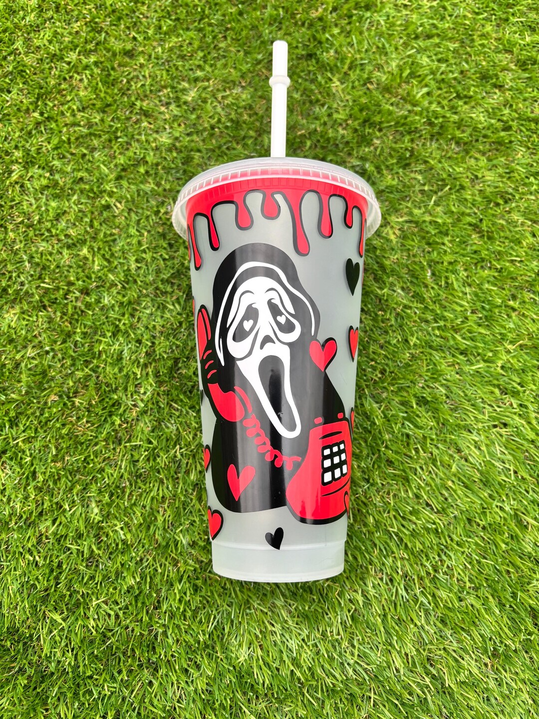 Scream Ghostface Theme Cold Cup. - Etsy UK