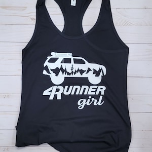 4runner Girl Overlanding SUV Women Racerback, 4 Runner Girl Women Tank ...