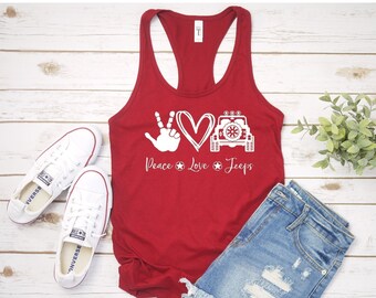 Jeep Tank Tops for Women | Etsy