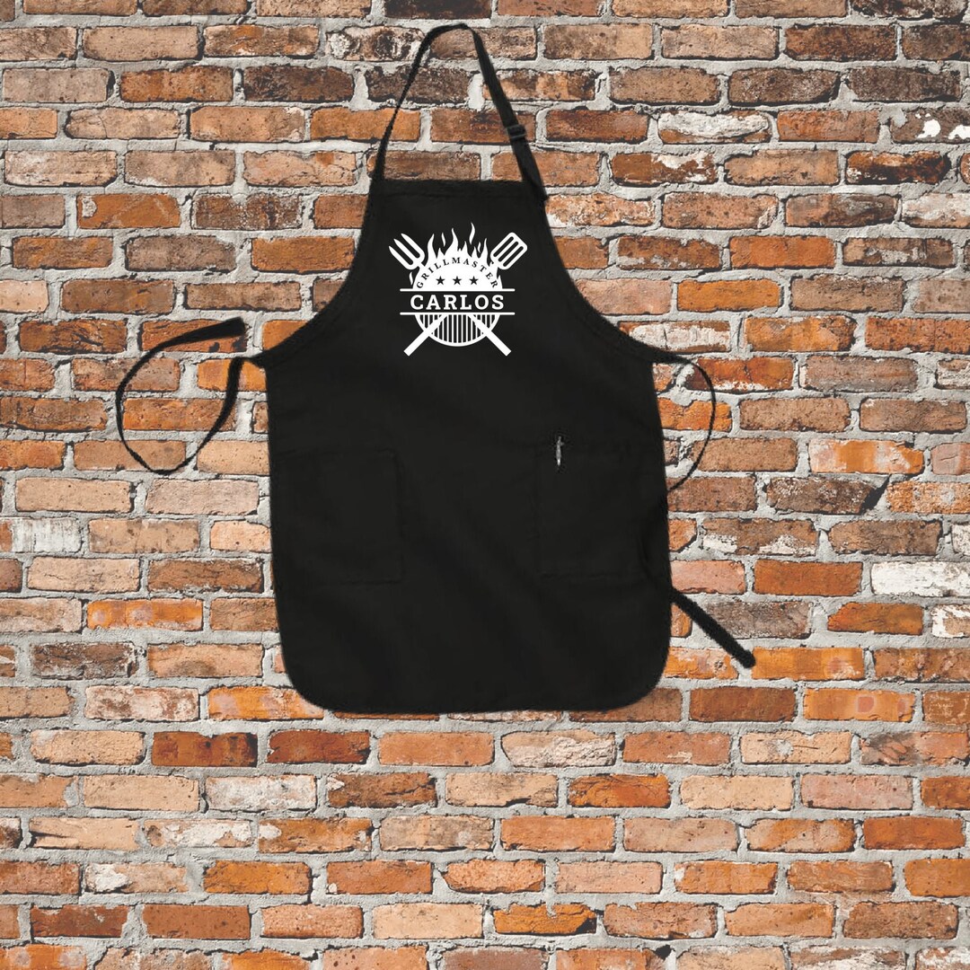 Grill Master Personalize Apron, Grillmaster Apron - Etsy