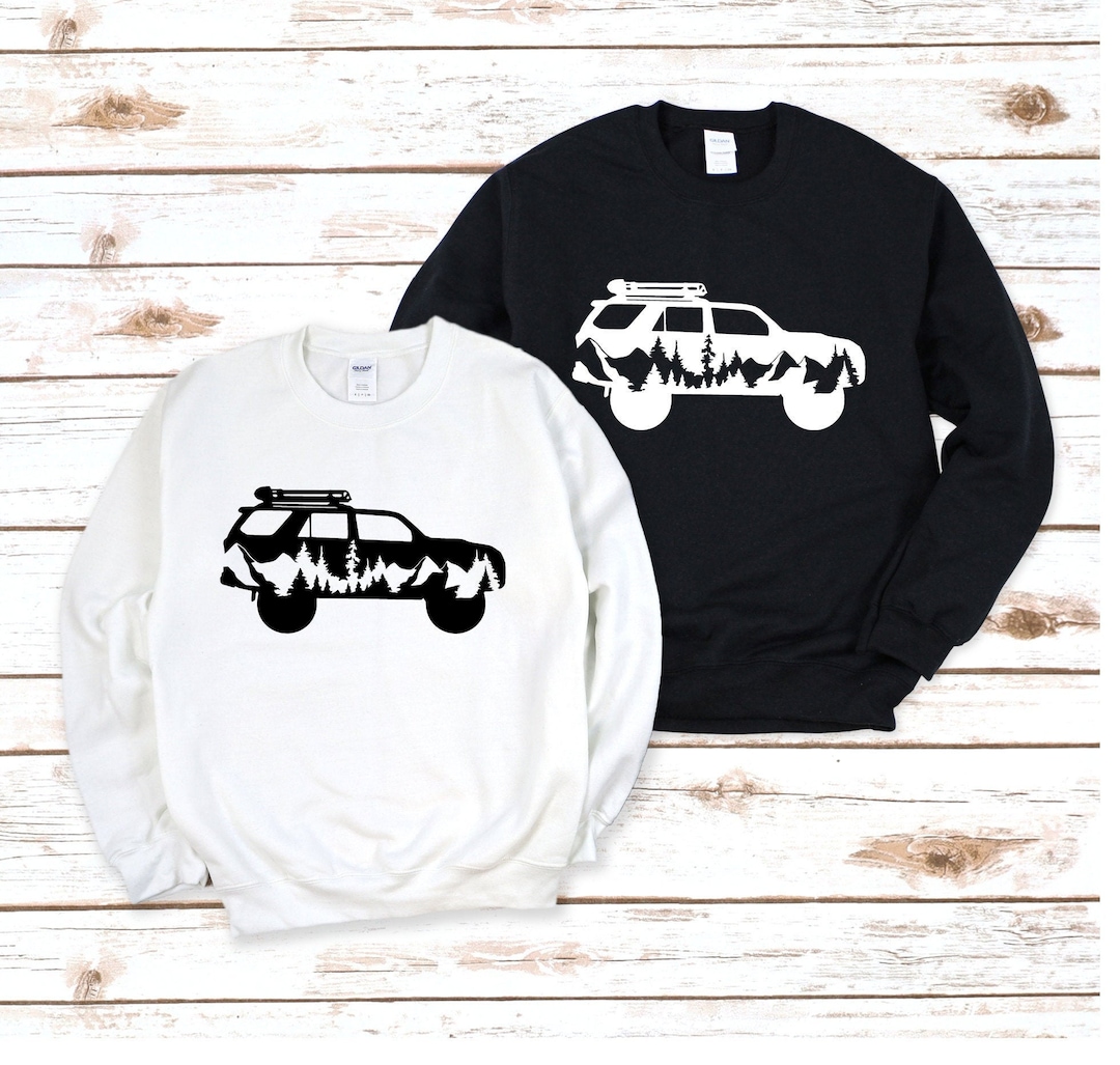 4runner SUV Outdoor Sweatshirts, 4runner Overlanding Mountains ...