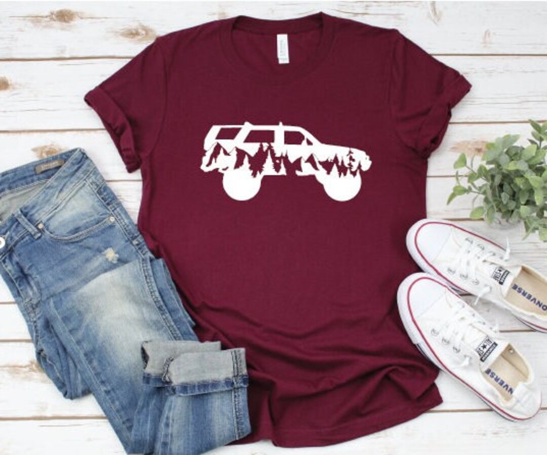 4runner SUV 1st Generation T-shirt, Overlanding Shirt, 4 Runner ...