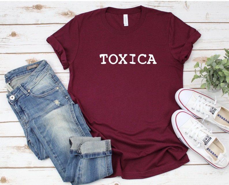 Toxica T-shirt Toxica Shirt Camisa Toxica - Etsy