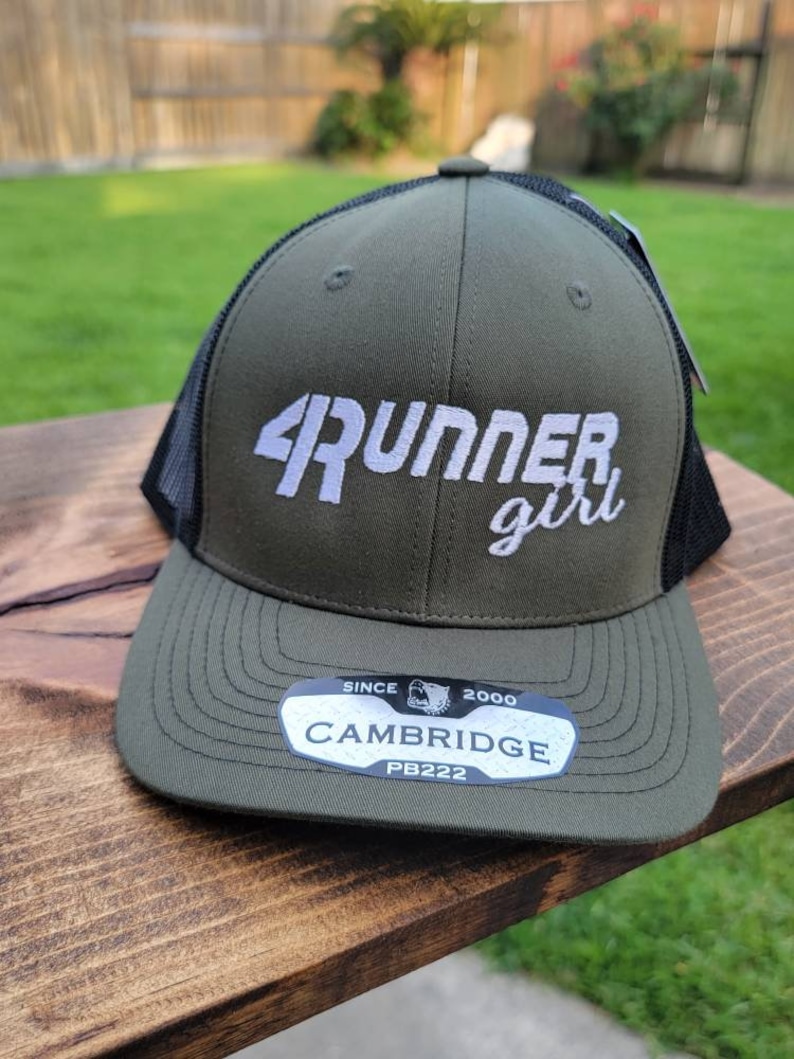 4runner Girl Embroidery Cap 4runner Girl Trucker Hat 4 - Etsy