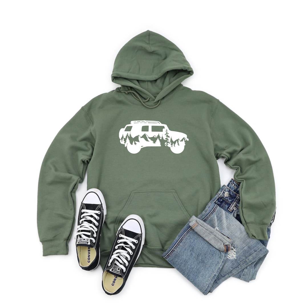 FJ Cruiser Hoodie, Cruiser Mountain Hoodie - Etsy