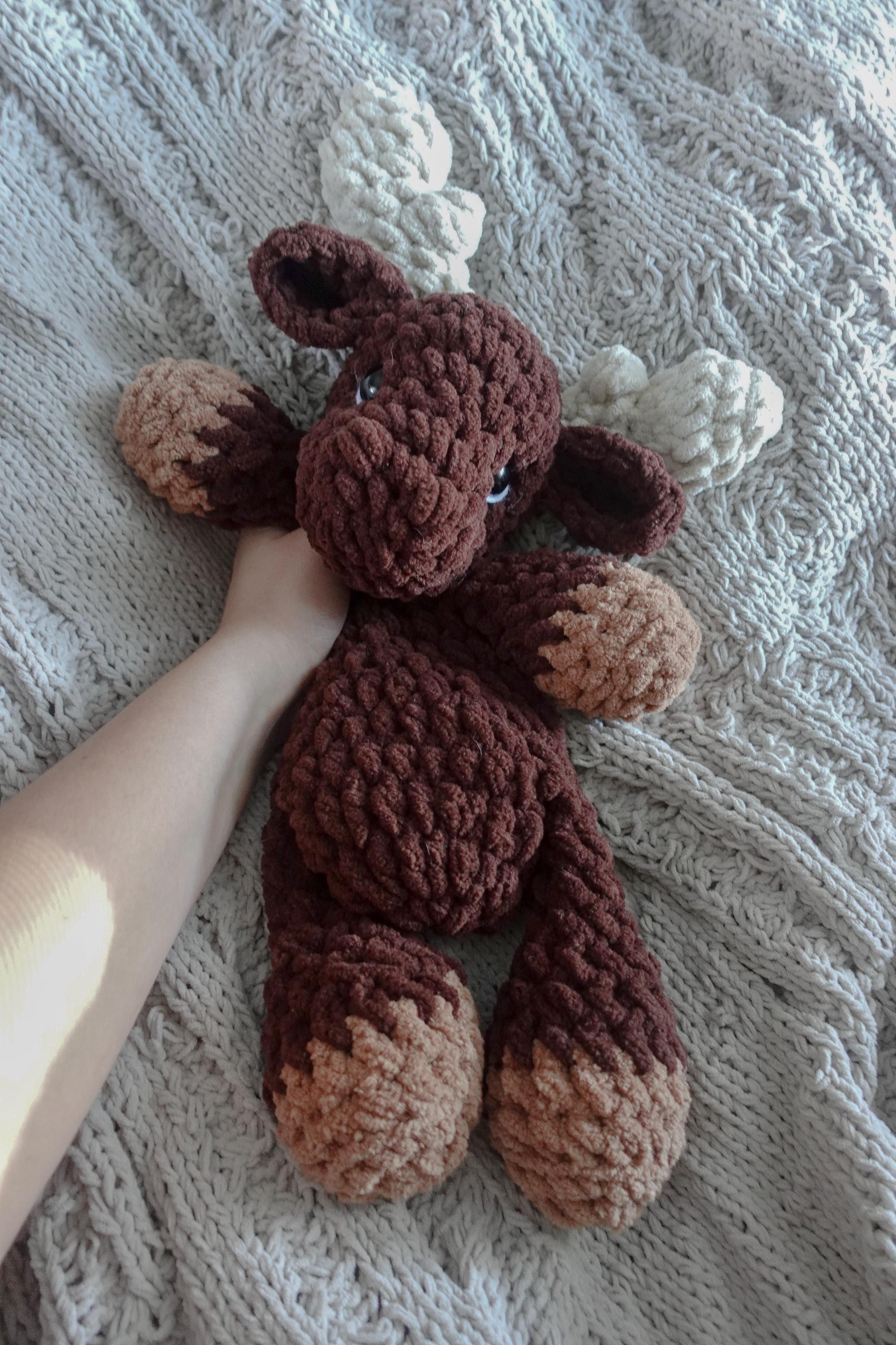 MILO/MAEVE Crochet Moose Pattern - Etsy