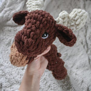 MILO/MAEVE Crochet Moose Pattern - Etsy