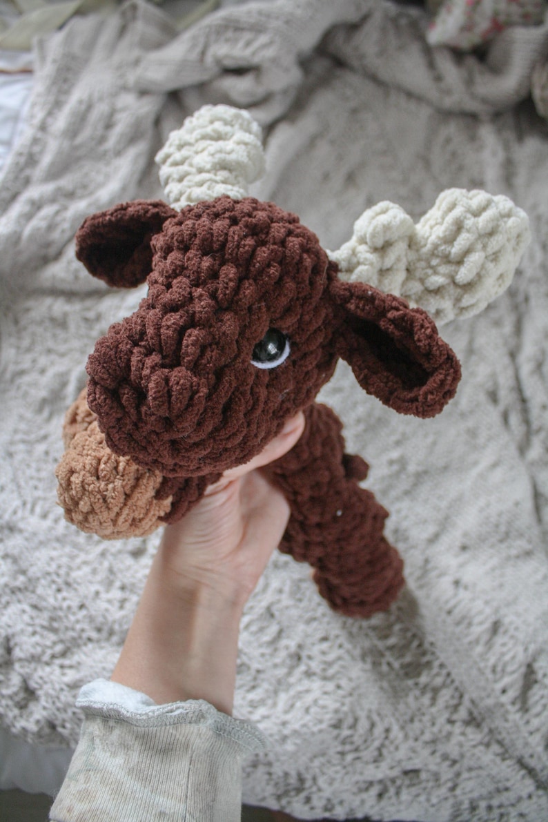 MILO/MAEVE Crochet Moose Pattern - Etsy