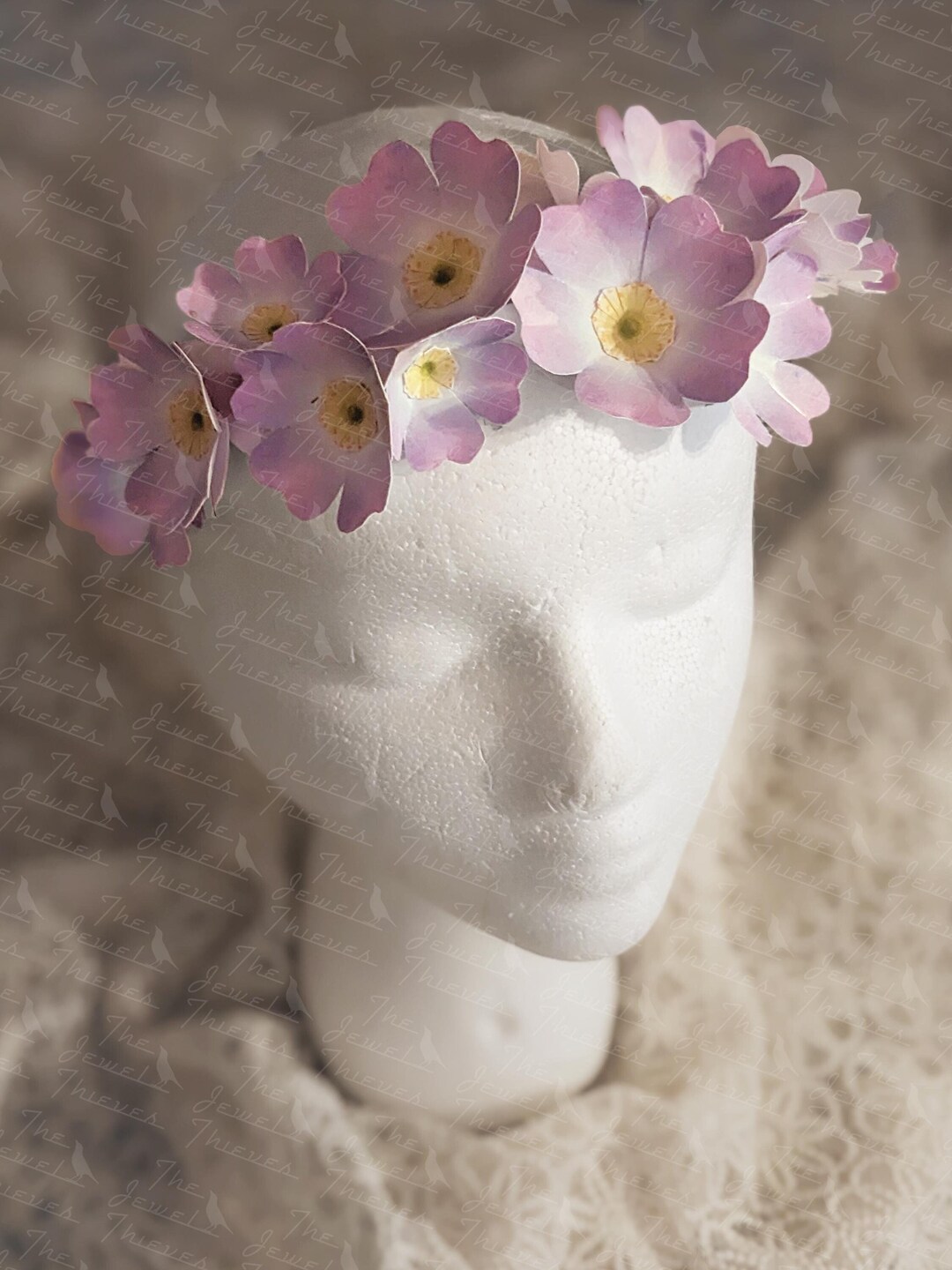 DIY Wild Rose Crown or Collar in Pink | PRINTABLE Designer Statement ...