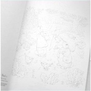 The World of Peter Rabbit Coloring Book, Japanese Colouring Book for ...