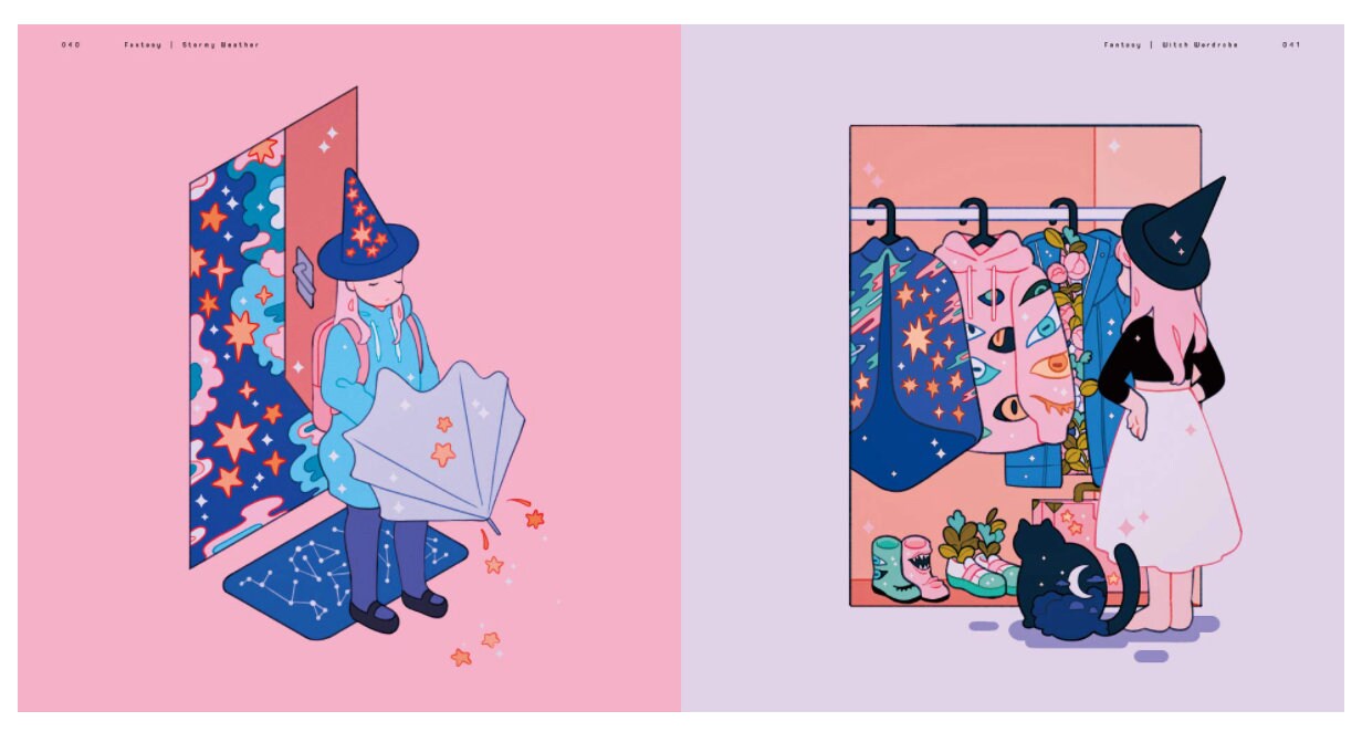 Polaris-the Art of Meyoco Art Book Illustration | Etsy