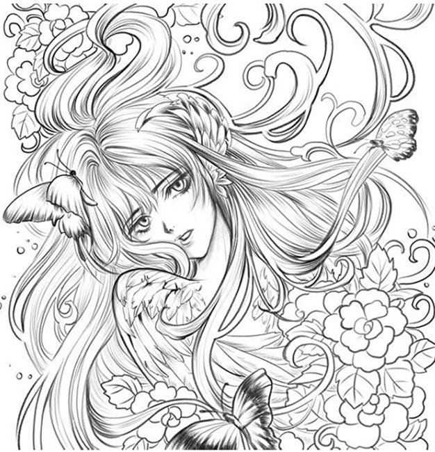 M.O.M.O.G.I.R.L. Girls With Music Korean Coloring Book Vol. - Etsy