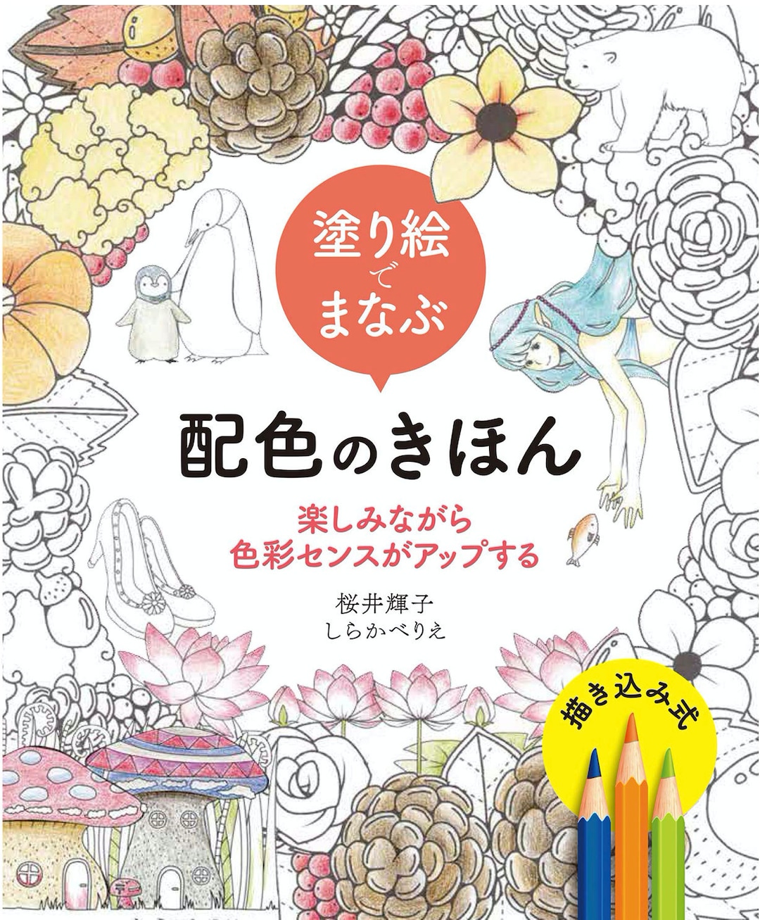 Learning From Coloring Book - Basics of Color Scheme - Japanese ...