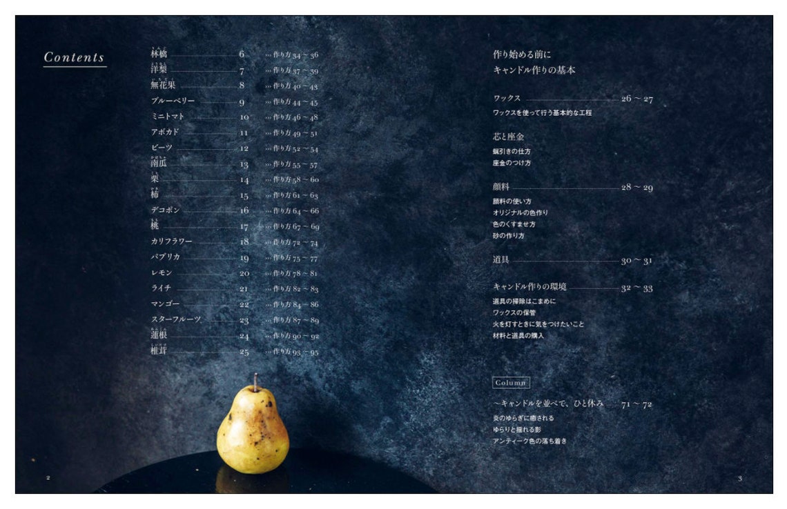Mari Kaneshima Vegetable and Fruit Candles: Realistic Expression With ...