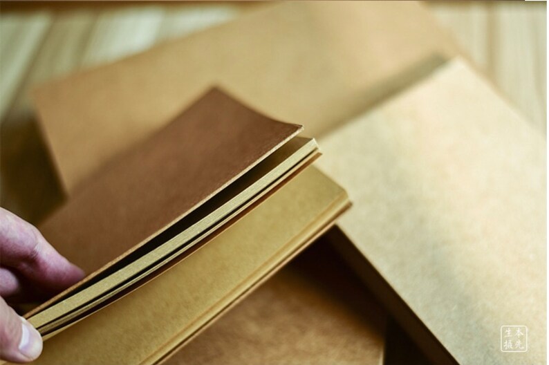 Kraft Brown Notebook 32K/66 Sheets Sketchbook Vintage Paper - Etsy