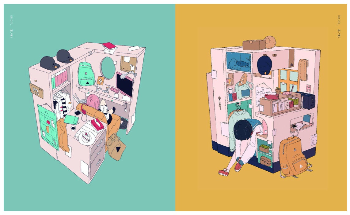 Daisuke Richard KIKANETSU Japanese Art Book Illustration - Etsy