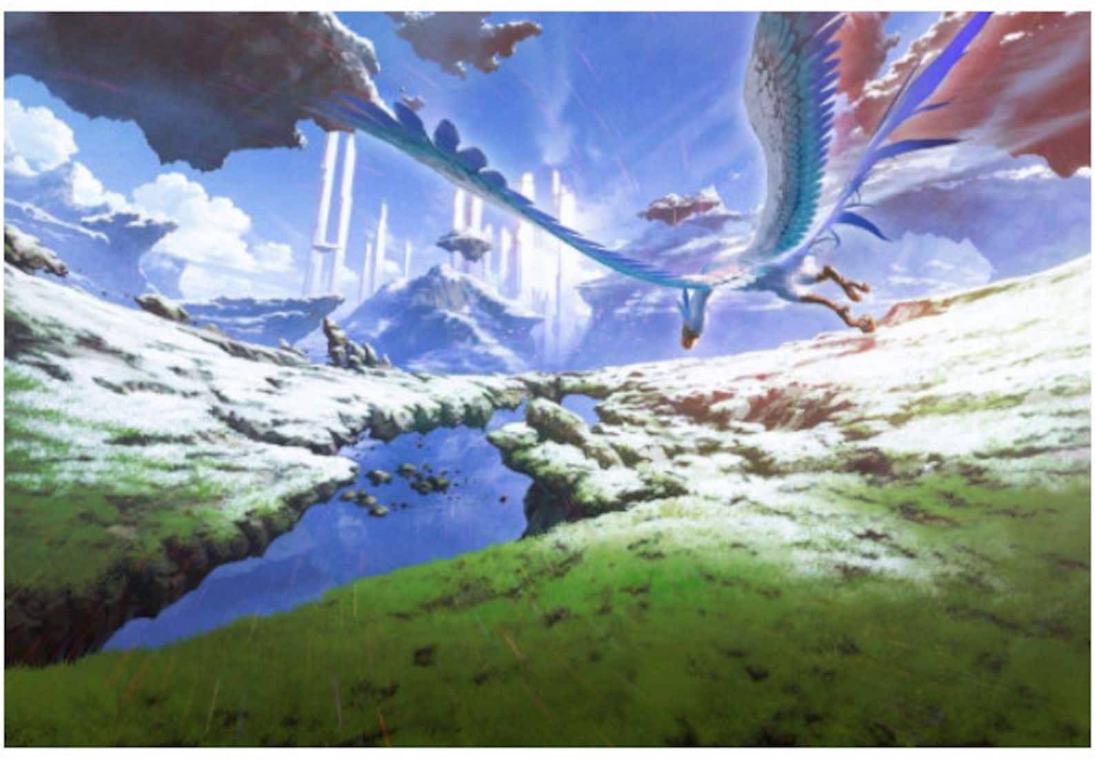 Mocha BACKGROUND ARTWORKS Japanese Art Book Illustration - Etsy