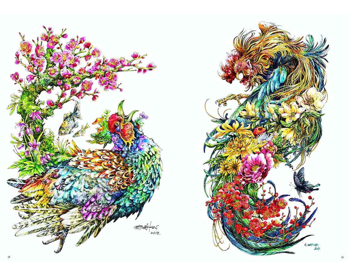 Ken Matsuda Artworks Japanese Popular Illustrator Art - Etsy