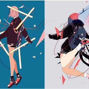 Daisuke Richard USHIMITSUDOKI - Japanese Art Book Illustration - Etsy