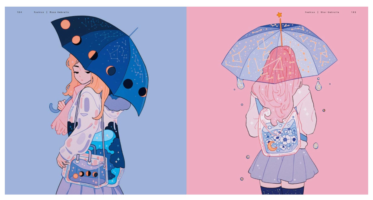 Polaris-the Art of Meyoco Art Book Illustration | Etsy