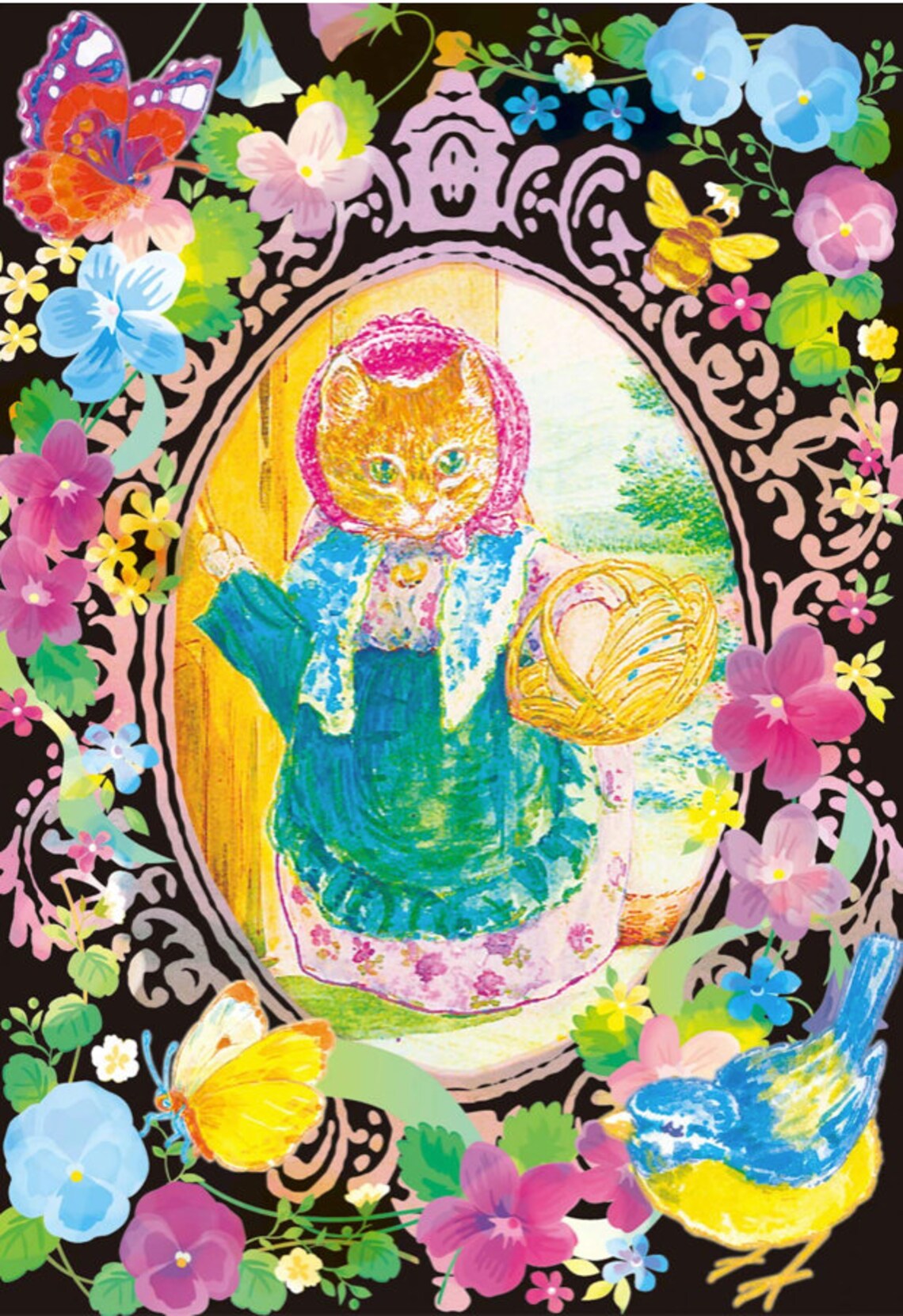 Peter Rabbit English Garden Healing Scratch Art for Adults - Etsy