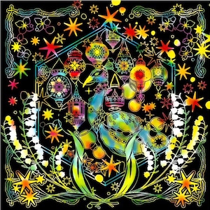 Shinobu Ohashi's Fantasy Scratch Art - Japanese Scratch Art Book - Etsy