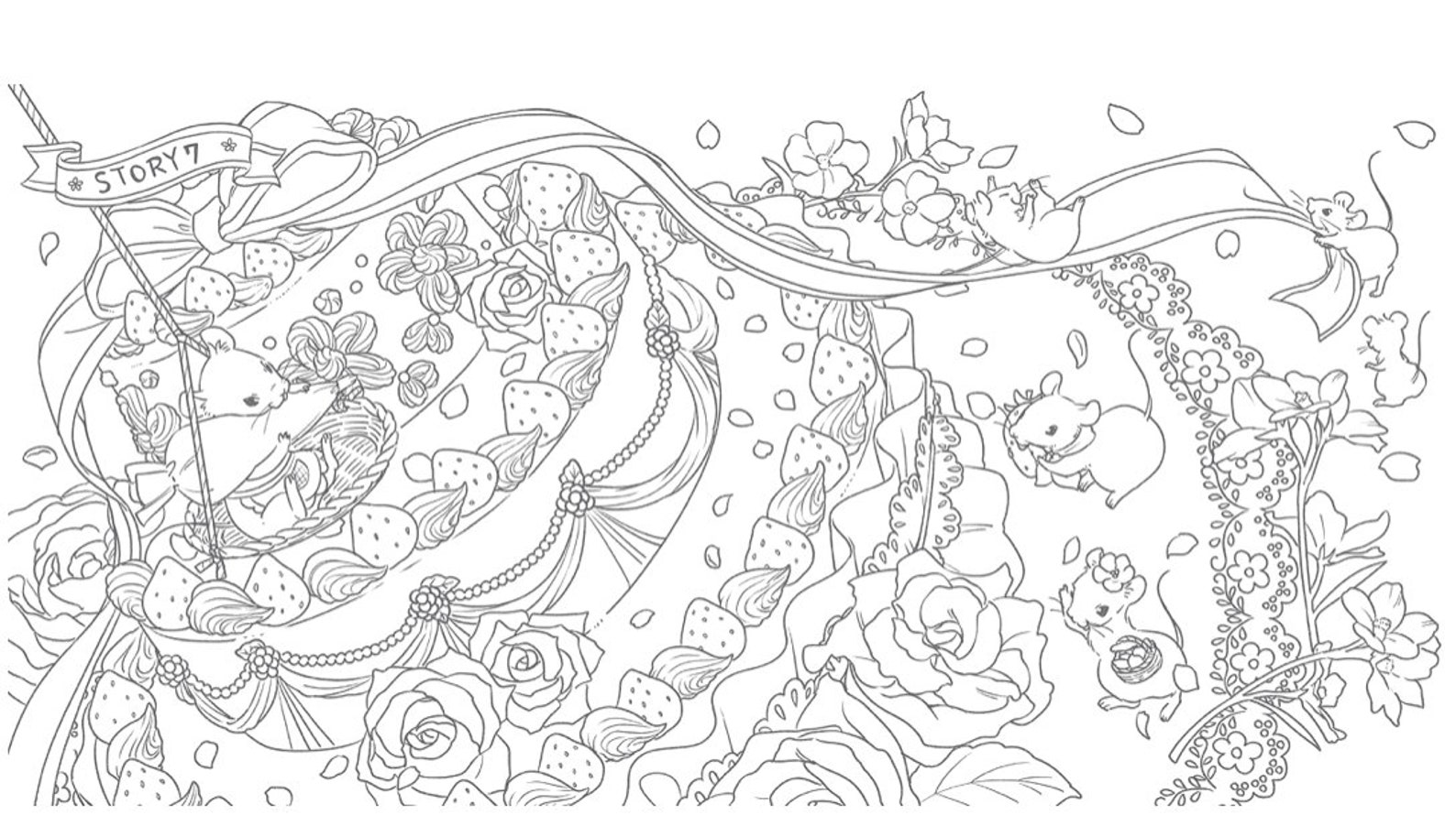 Natsuki Full of Flowers Fairy Tale Friends - Secret Invitation ...