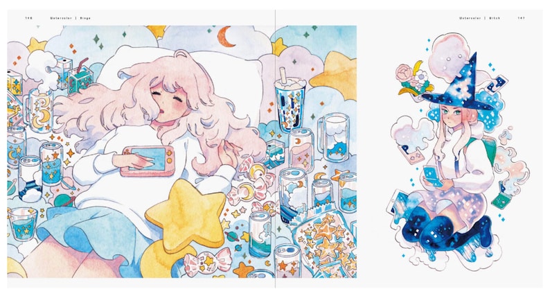 Polaris-the Art of Meyoco Art Book Illustration - Etsy