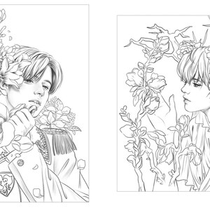 NEW ! Mirage Coloring Book MOMOGIRL - Japanese Coloring Book ...