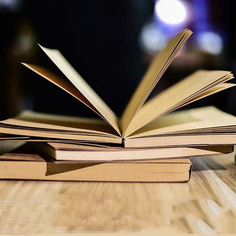 Kraft Brown Notebook 32K/66 Sheets Sketchbook Vintage Paper - Etsy