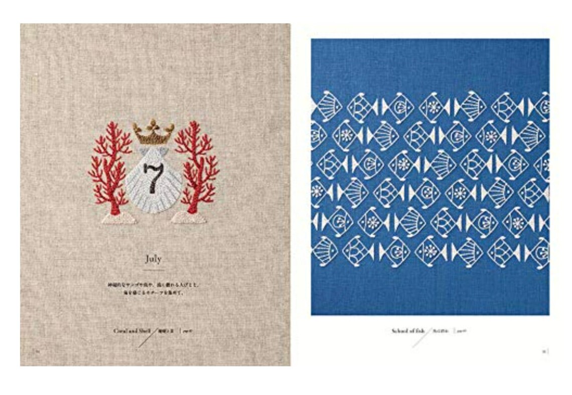 Yumiko Higuchi Stitch of Season Japanese Craft Book | Etsy