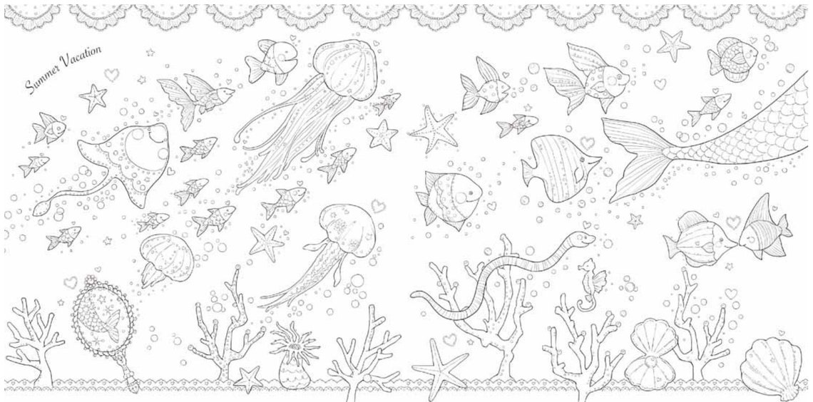 Dream Color Fantasy Coloring Book With cute Magic - Etsy
