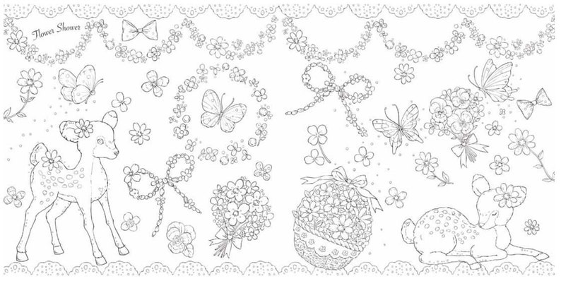 Dream Color Fantasy Coloring Book With cute Magic - Etsy