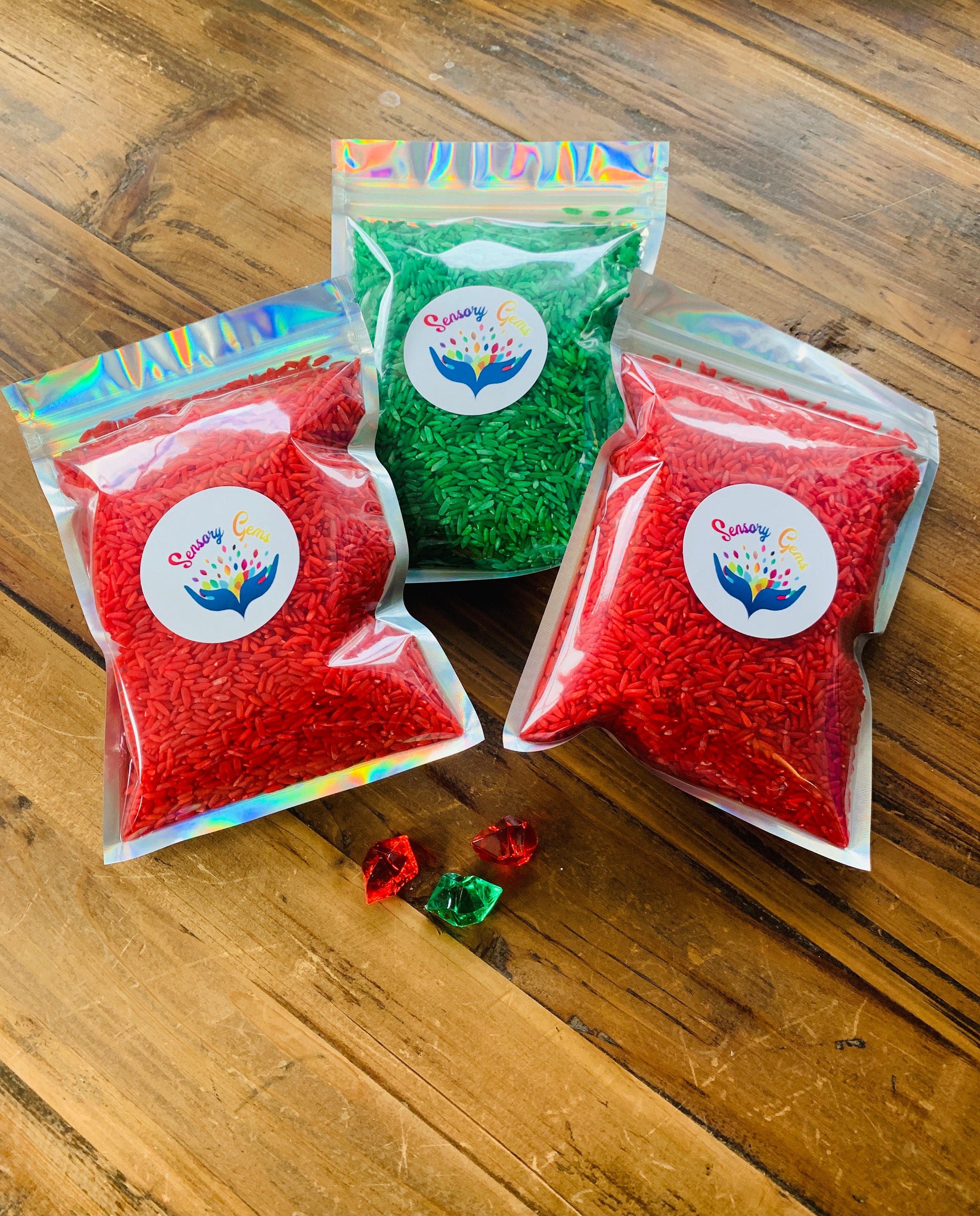 Rice Filler Sensory Bin Filler Sensory Bin Rice Colored - Etsy