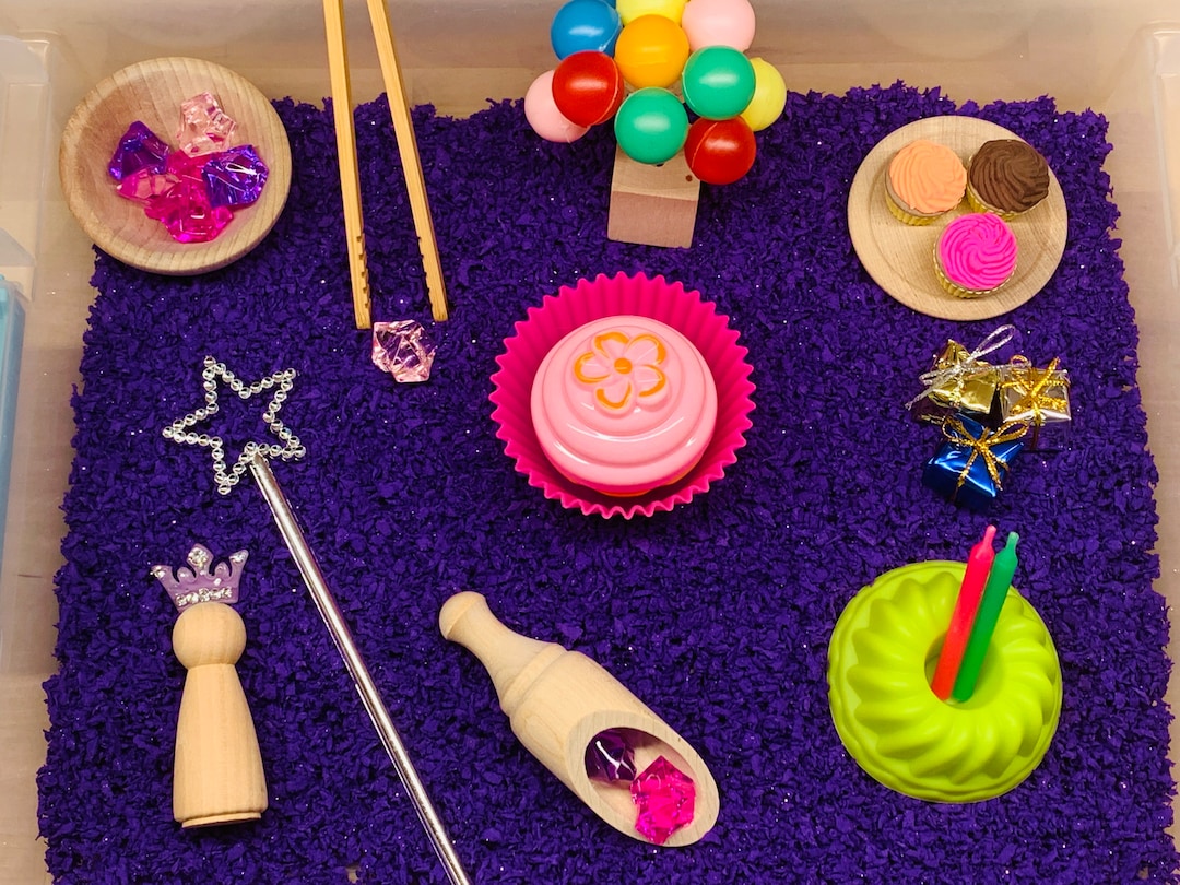 Birthday Sensory Bin Sensory Bin Birthday Sensory Play - Etsy