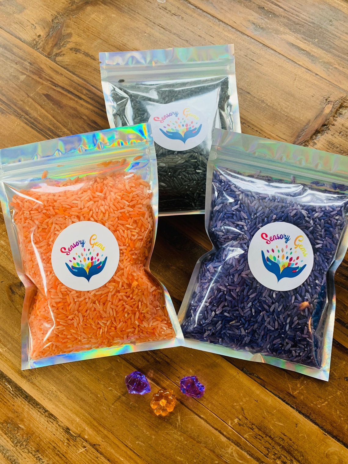 Rice Filler Sensory Bin Filler Sensory Bin Rice Colored | Etsy