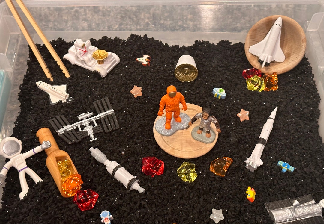Space Sensory Bin, Space Sensory Kit, Sensory Bin, Space Bin, Sensory ...