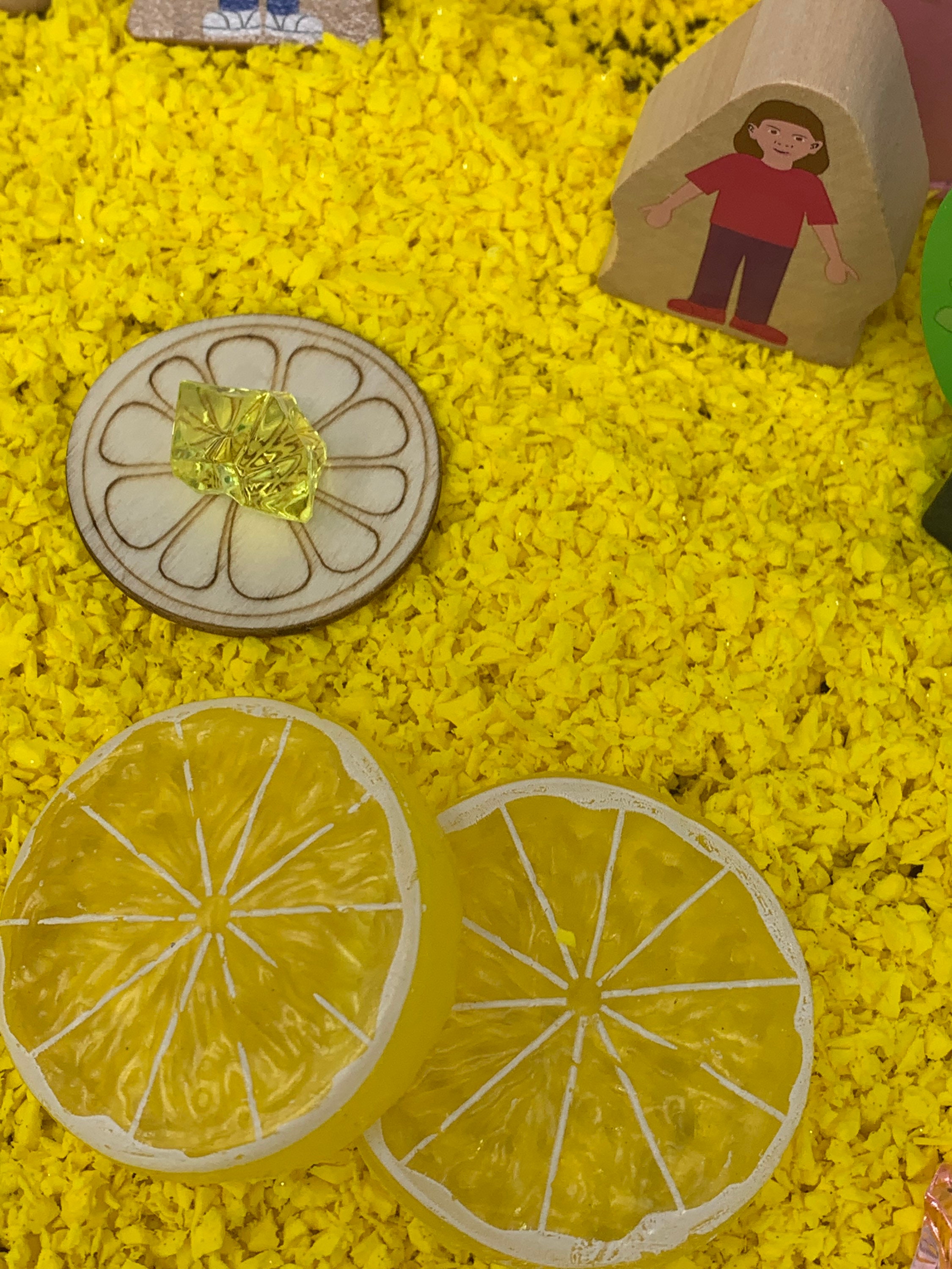 Sensory Bin Lemonade Sensory Bin Summer Sensory Bin - Etsy