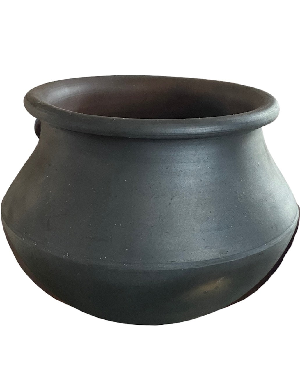 Black Clay Pot | Biryani Pot With Cover Unglazed Terracotta Cookware ...