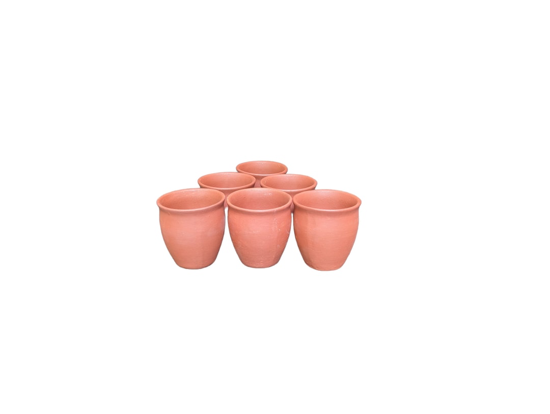 Clay Cups| Traditional Style| Kullad |serving Cups for Tea, Coffee ...