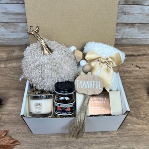 Fall Gift Box, Gift for Her, Fall Decoration, Cozy Gifts,comfort Gift, Thanksgiving Gift, Autumn ...