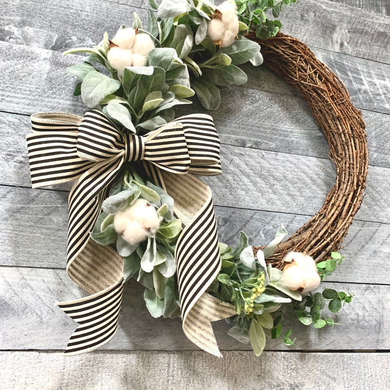 Farmhouse Wreath - Etsy