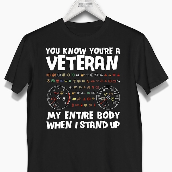 Funny Veteran T Shirts - Etsy