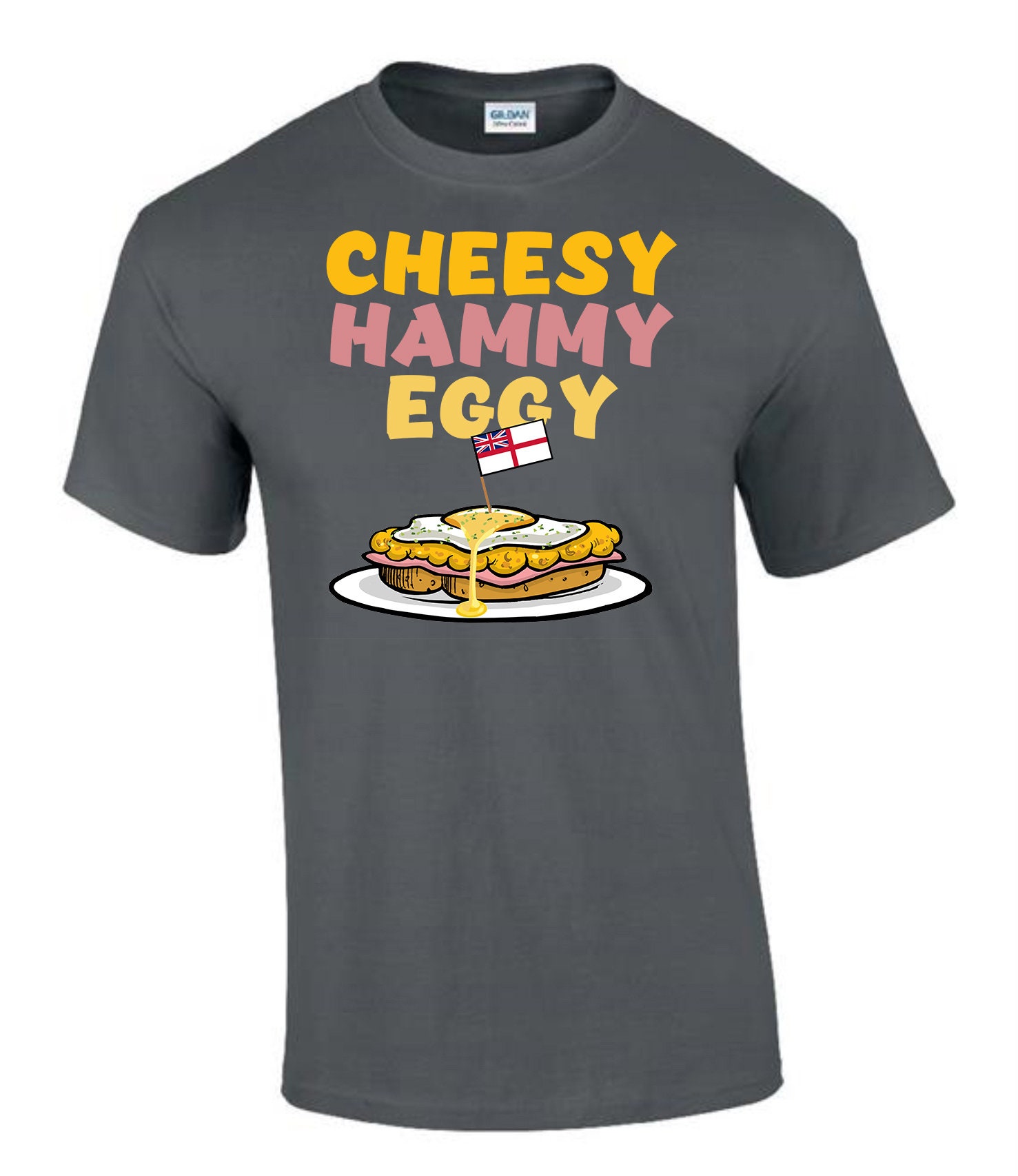 Cheesy Hammy Eggy T-shirt: Royal Navy Humor Gift - Etsy UK