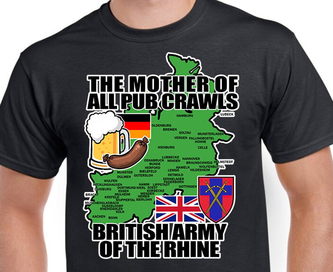 BAOR T-shirt, British Army of the Rhine - BAOR Shirt - BAOR Gifts - Etsy UK