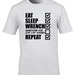 Engineers T-shirt Mechanic T-shirt Eat Sleep Wrench Repeat Gift for ...