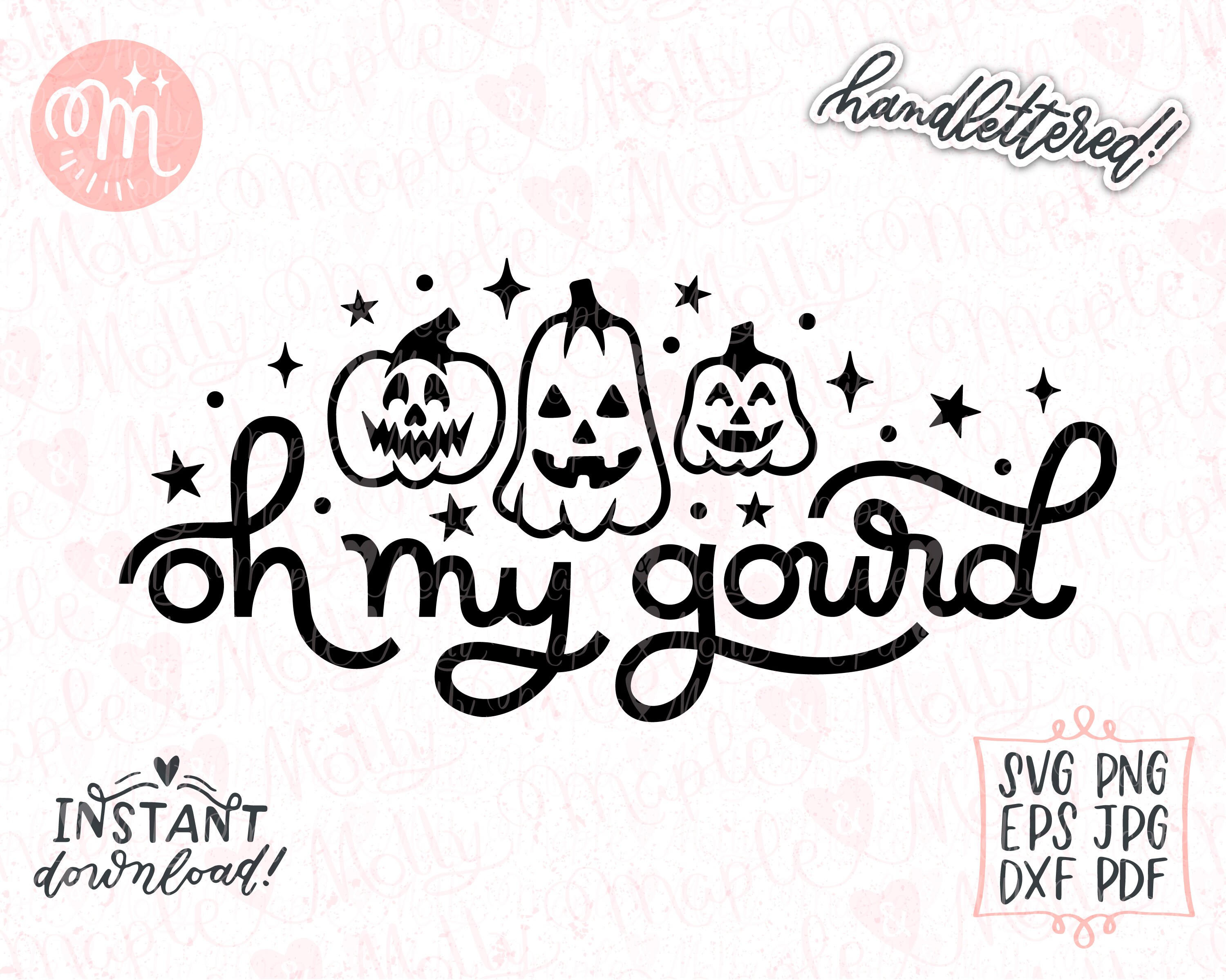 Oh My Gourd Svg Pumpkin Svg Fall Svg Fall Vibes Svg Funny - Etsy