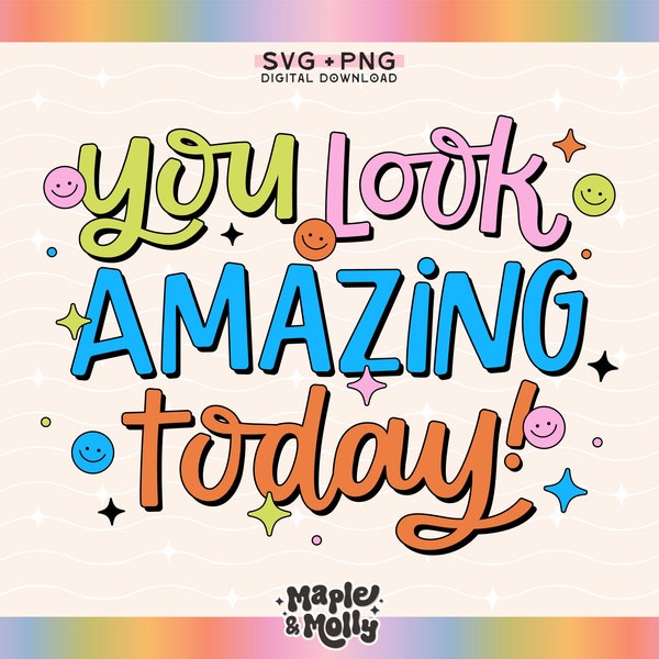 You Look Amazing - Etsy