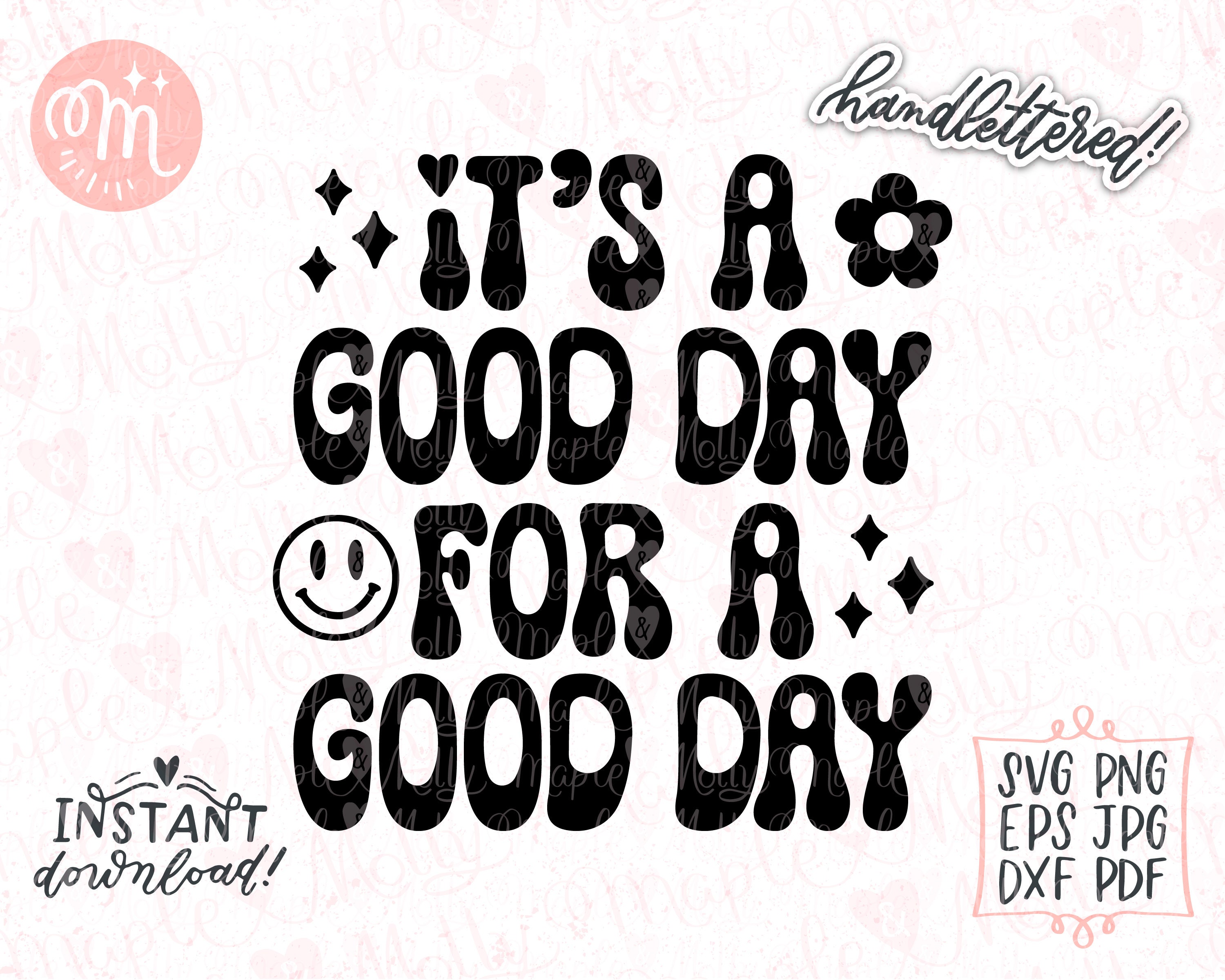 Good Day for a Good Day Svg Boho Svg Inspirational Svg Good - Etsy